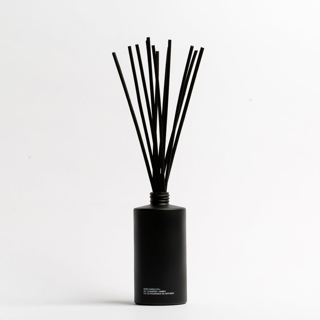 No. 2 Oakmoss + Amber Reed Diffuser – BASIK CANDLE CO
